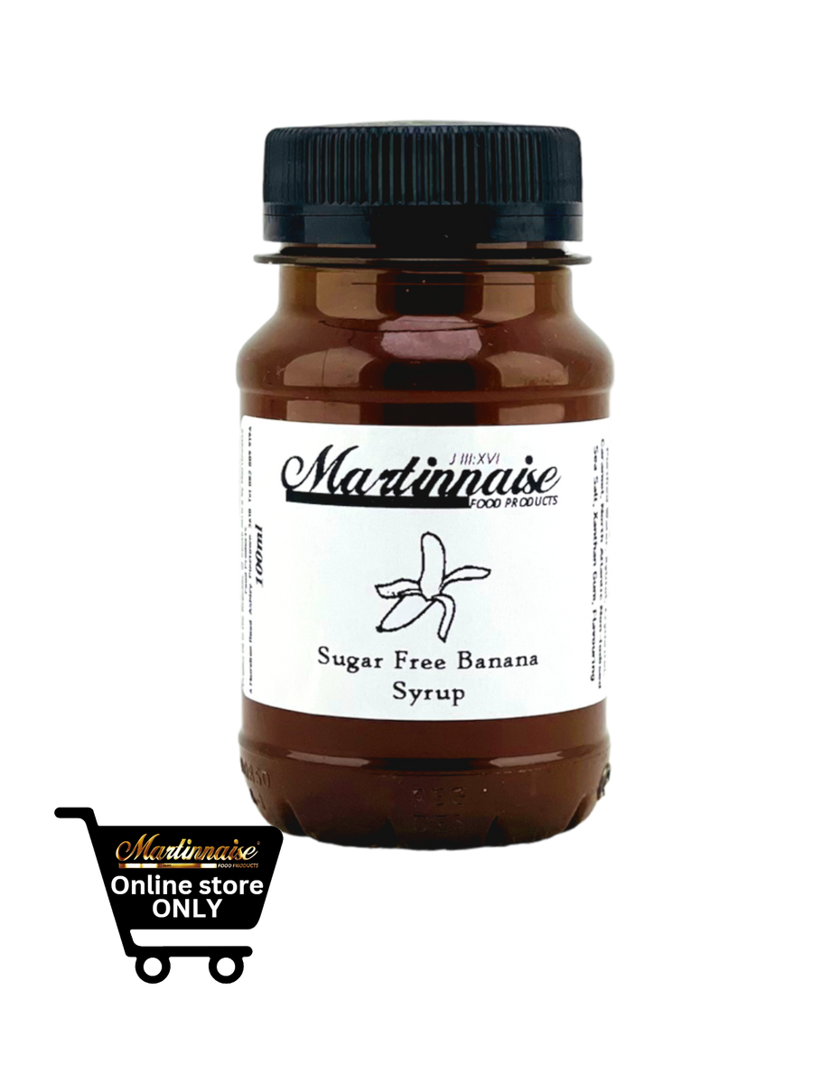 Sugar-Free Banana Syrup Pocket Buddy 100ml – Martinnaise Food Products