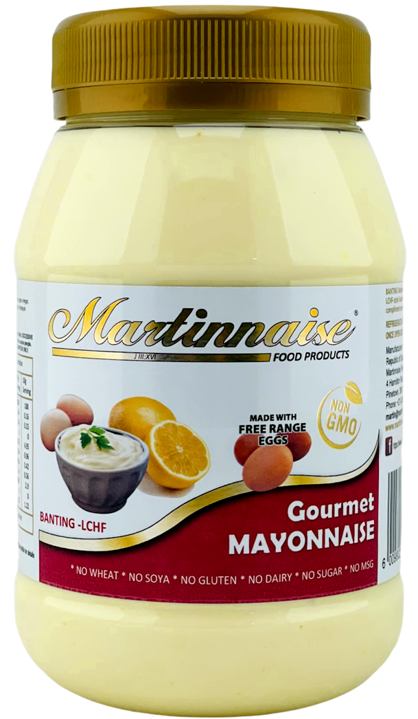 Gourmet Keto/Banting Mayonnaise – Martinnaise Food Products